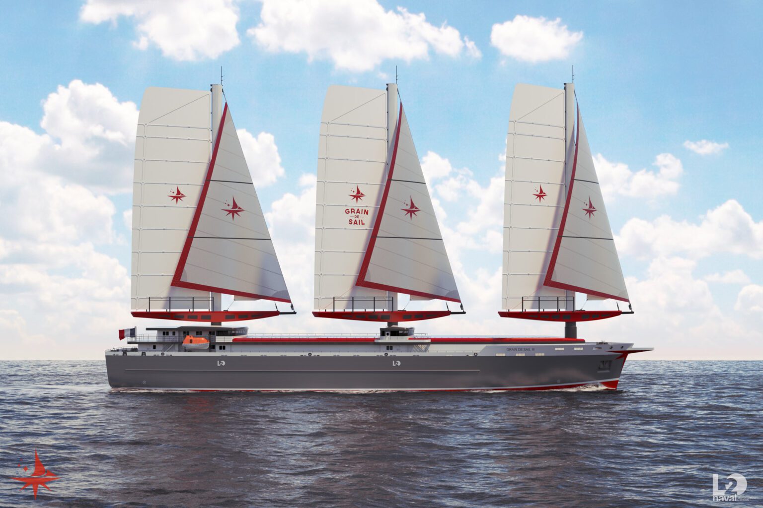 Cargo sailboat Grain de Sail III - GDS
